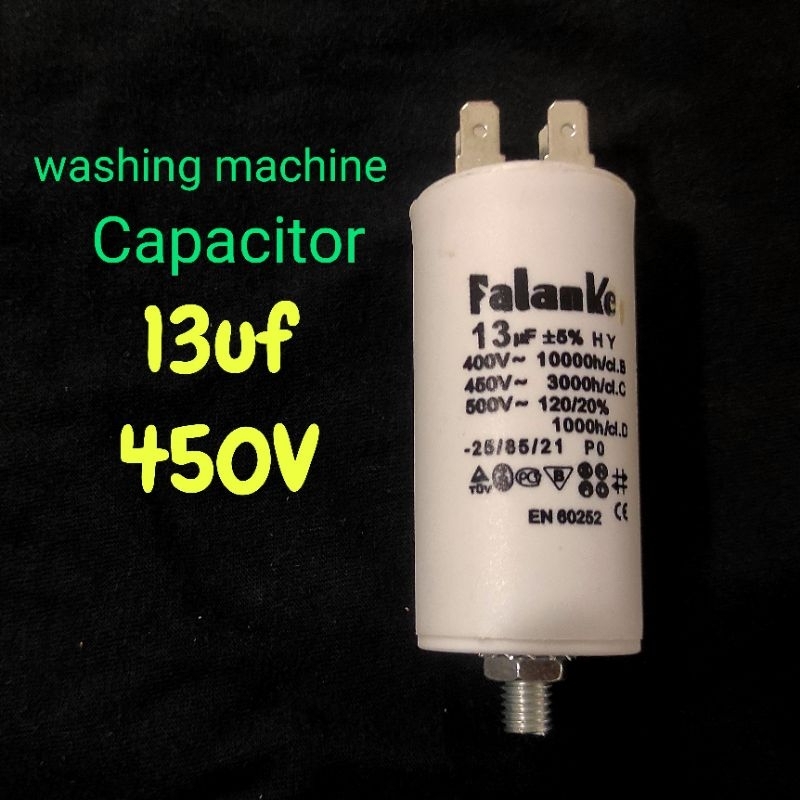 13uf 450V Washing Machine Capacitor kapasitor mesin basuh | Shopee Malaysia