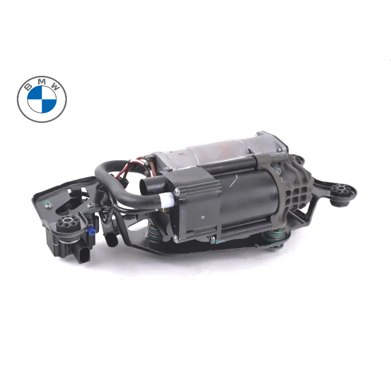 BMW X5 X6 F15 F16 AIRMATIC AIR SUSPENSION PUMP MATIC COMPRESSOR VALVE ...