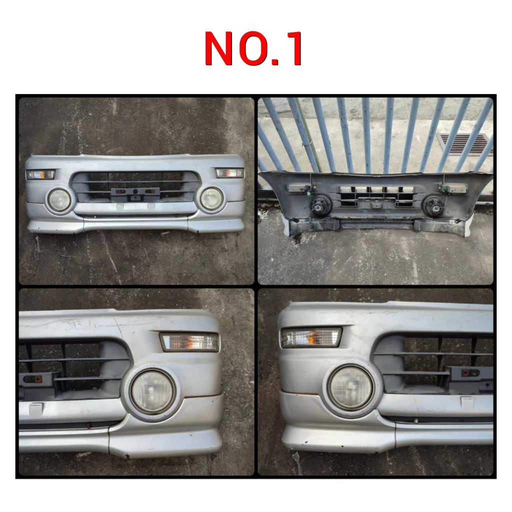 Perodua Kembara Daihatsu Terios Kid Front Bumper With Fog Lamp , Signal ...