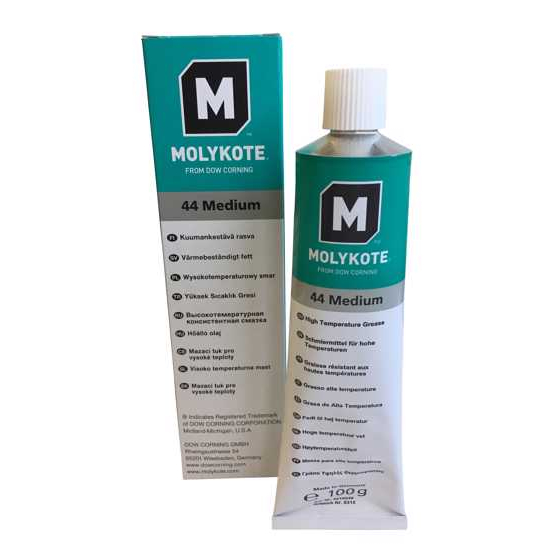 Dow Corning Molykote 44 100g High Temperature Grease - Medium | Shopee ...