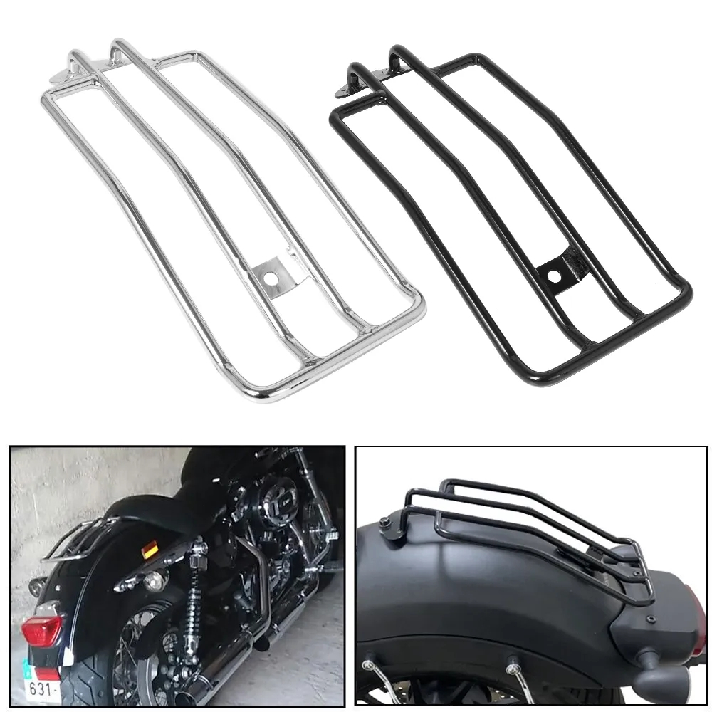 motorcyle rear luggage rack TYPE LONG for bobber chopper easy rider pnp ...