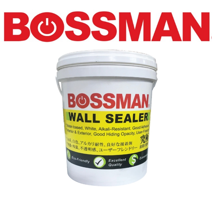 BOSSMAN WALL SEALER WHITE -20 LITER | Shopee Malaysia