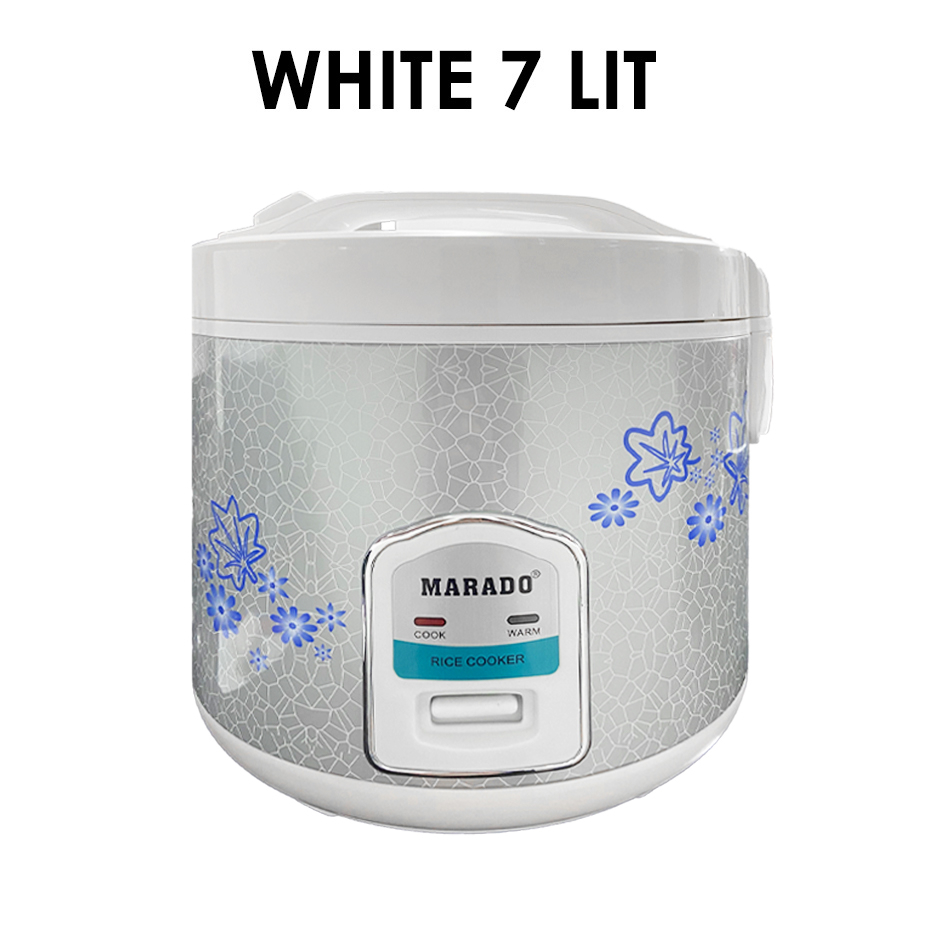 RICE COOKER Periuk Nasi Steamer Non-stick Electric Rice Cooker Free Rice Spoon 2L/3L/4L/5L/7L ...