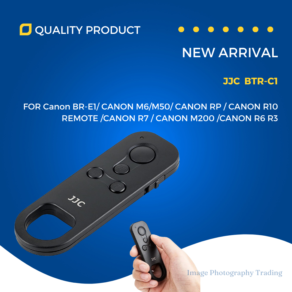 JJC BLUETOOTH REMOTE FOR Canon BR-E1/ CANON M6/M50/M200 CANON RP R50 R10, R7, R6, R3 | Shopee ...