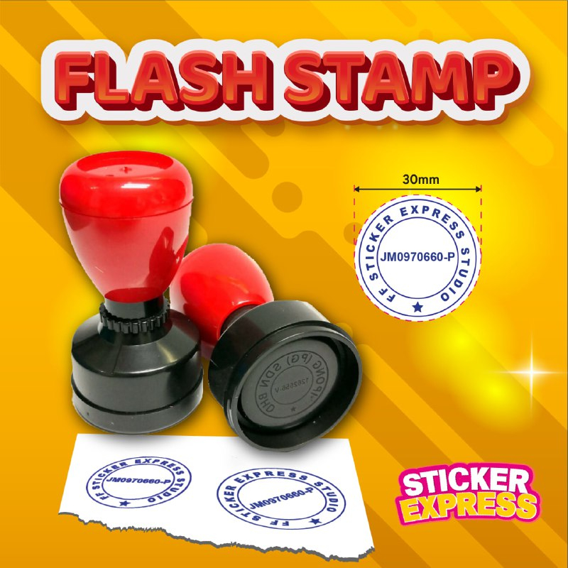 Cop Bulat Stamp Pre-Ink Cop Stamp Bank Cop Company Customised Cop SSM ...