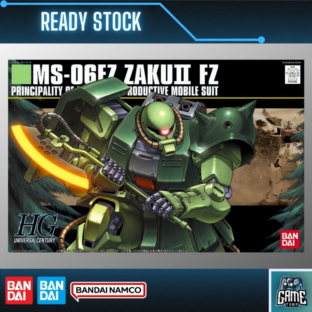 Bandai HG UC 1/144 087 MS-06FZ Zaku II FZ | Shopee Malaysia