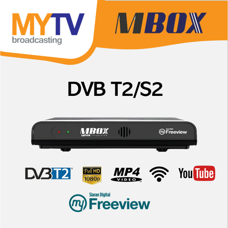 MBOX DVB T2/S2 Decoder Original | MyTV Broadcasting MyFreeView Mbox ...