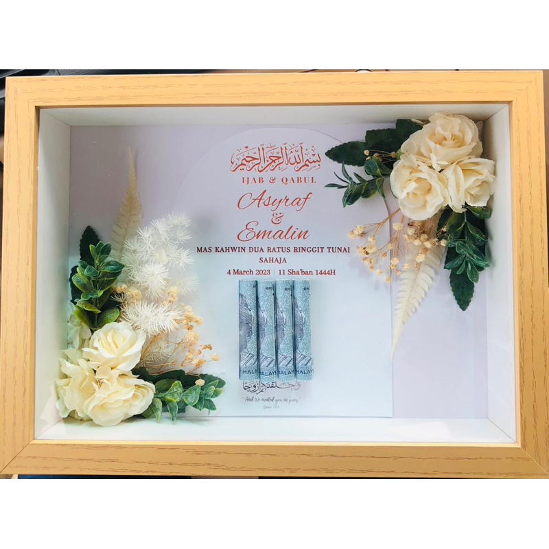 Custom Mas Kawin Frame Murah | Shopee Malaysia