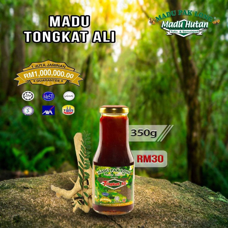 MADU PAK LONG Madu Lebah Tongkat Ali 350g | Shopee Malaysia