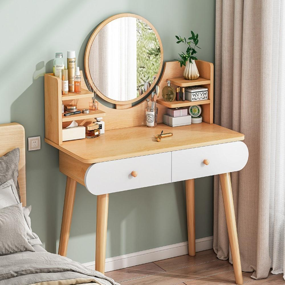 Dressing Table/Makeup Table with Mirror Multi Compartments With LED ...