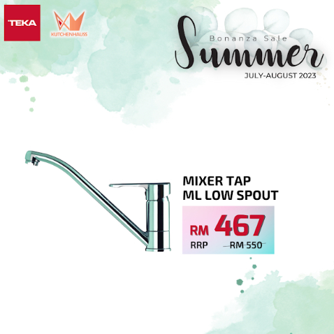 TEKA Faucet Mixer Tap ML Low Spout / Pili Mixer ML Low Spout ...