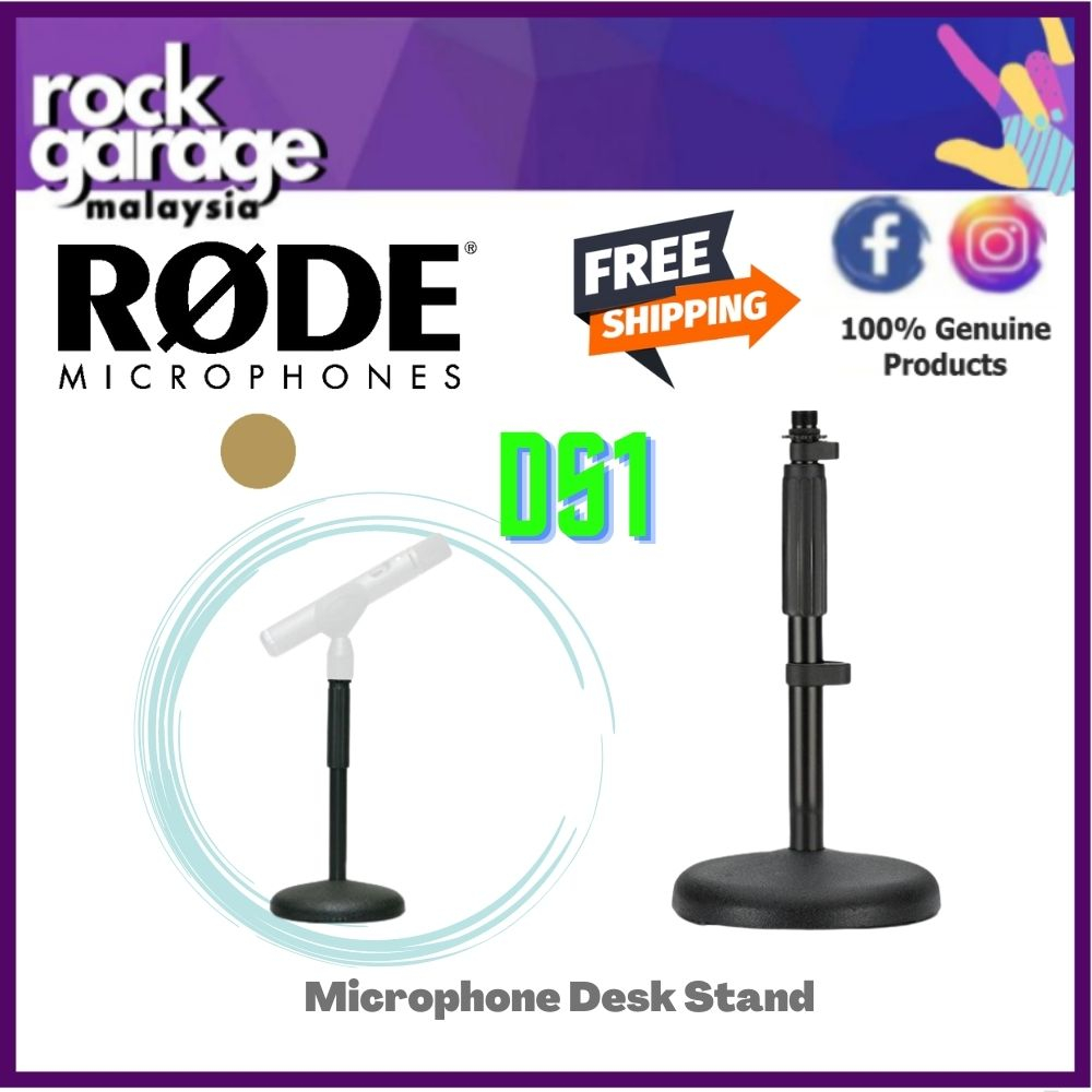 Rode DS1 Microphone Desk Stand ( DS-1 / DS 1 ) | Shopee Malaysia