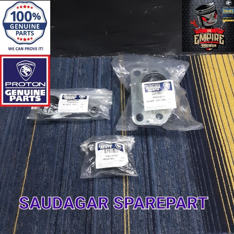 ♠️ PROTON SATRIA NEO CAMPRO,CPS,R3 ♠️ ENJIN MOUNTING 1 SET 💯% ORIGINAL ...