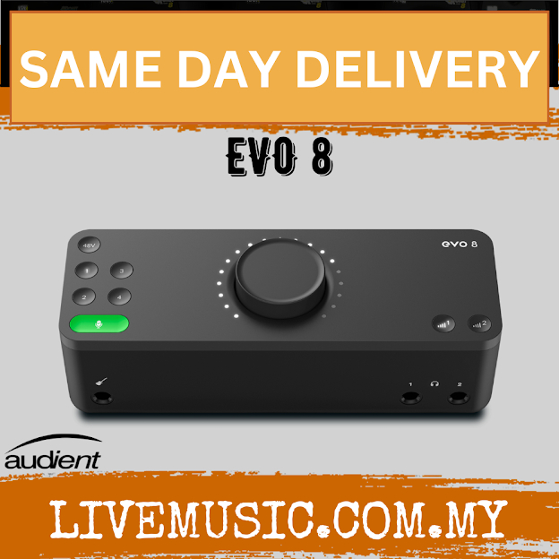 Audient EVO 8 USB 2.0 Audio Interface ( EVO8 / EVO-8 ) | Shopee Malaysia