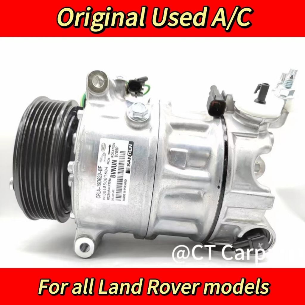 Air Conditioner Compressor For All LAND ROVER Models Range Rover Evoque ...
