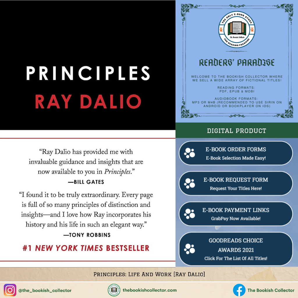 Principles: Life And Work [Ray Dalio] | Shopee Malaysia