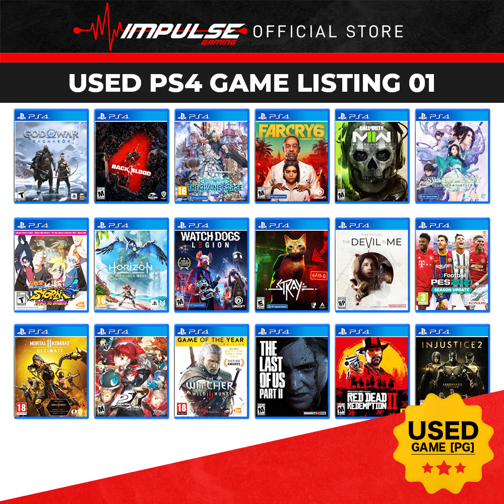 PG Branch - SONY USED PlayStation 4 PS4 Game Listing 01 Call of Duty ...