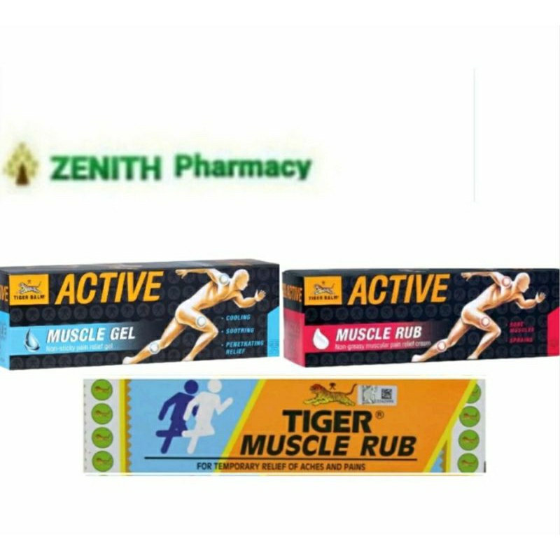 TIGER BALM ACTIVE MUSCLE Gel & RUB 60G | Shopee Malaysia