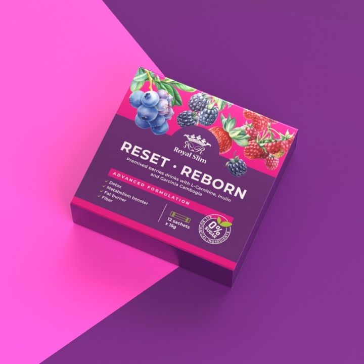LISHUO ROYAL SLIM RESET REBORN📍Membakar lemak tanpa perlu bersenam 📍 ...