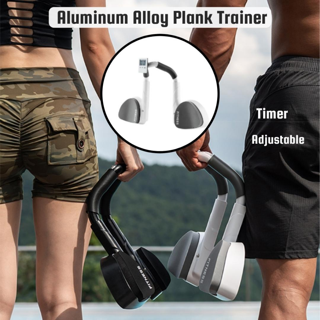Original Plank Trainer Core Training with Timer Adjustable Abdominal ...