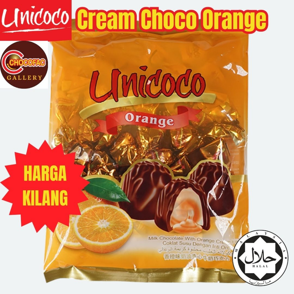 Unicoco Cream Chocolate Orange 400g | Shopee Malaysia