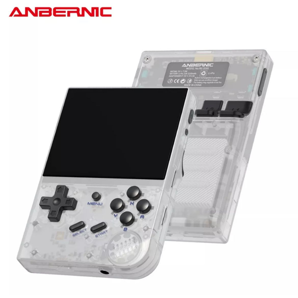 ANBERNIC RG35xx retro game console open source handheld dual system portable mini arcade Gameboy ...