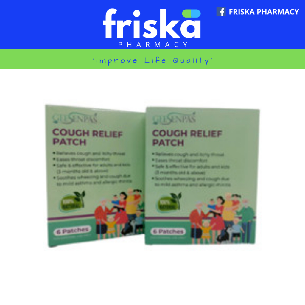 GeeSenPas Cough Relief Patch 6's | Shopee Malaysia