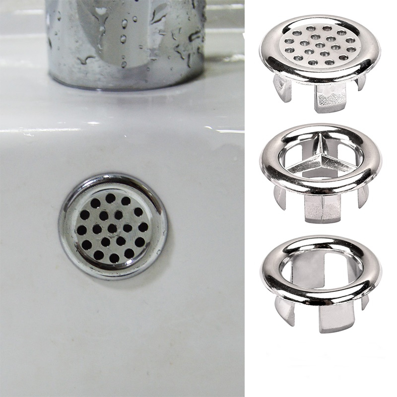 Bathroom Basin Bath Sink Round Ring Overflow Net Cover | Shopee Malaysia