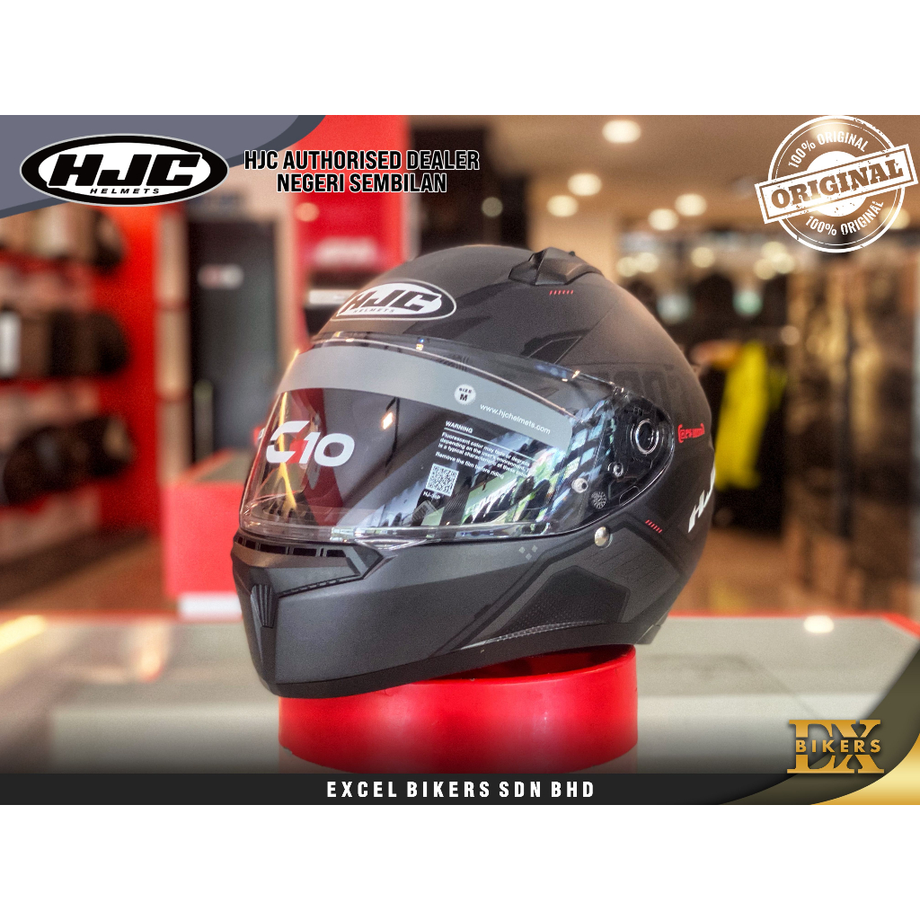 HJC FULL FACE HELMET C-10 INKA (MC1SF)/ Full Face Helmet / Motorcycle ...