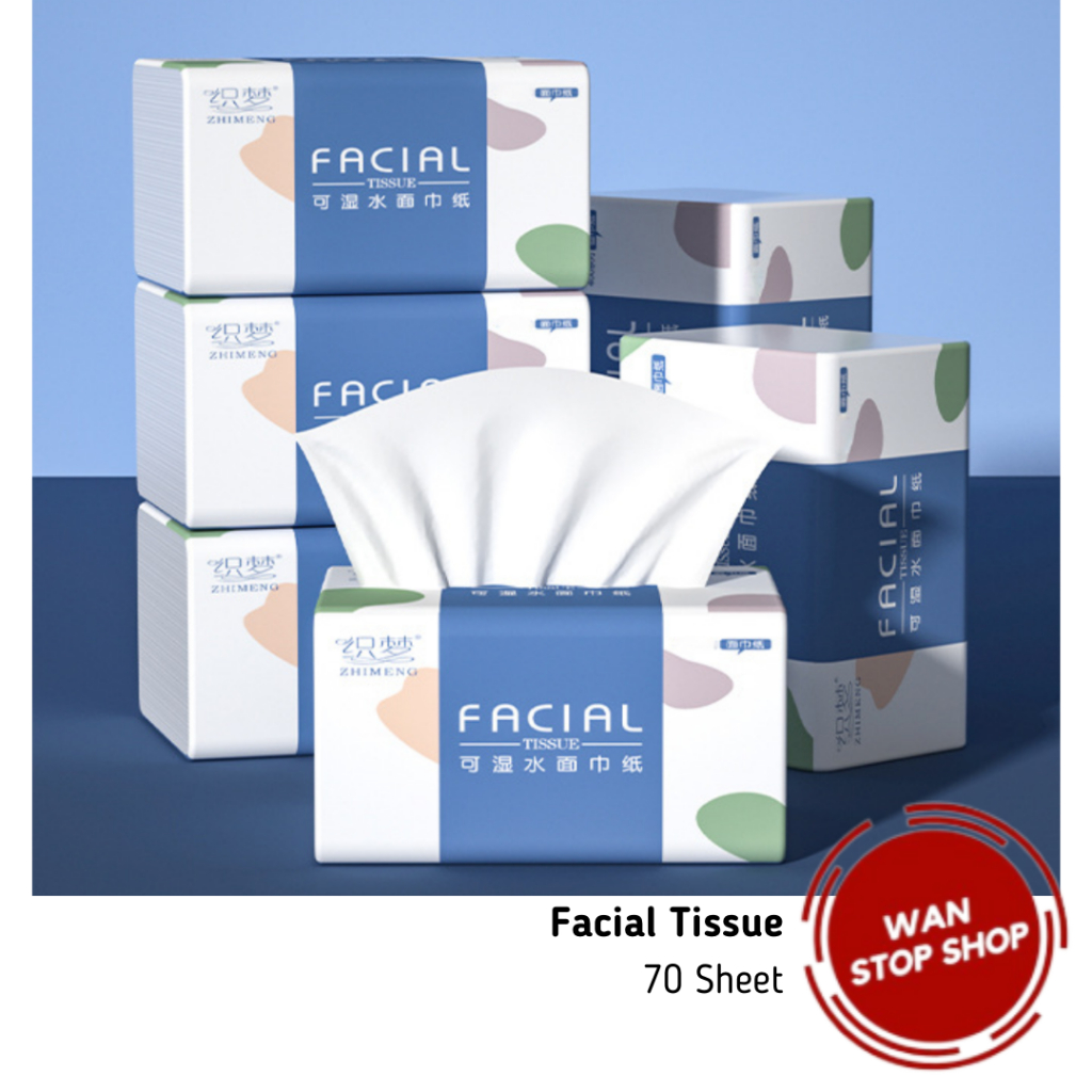 Facial Tissue Disposable Cleansing Towel Cotton Face Towel Dry Wet Use ...