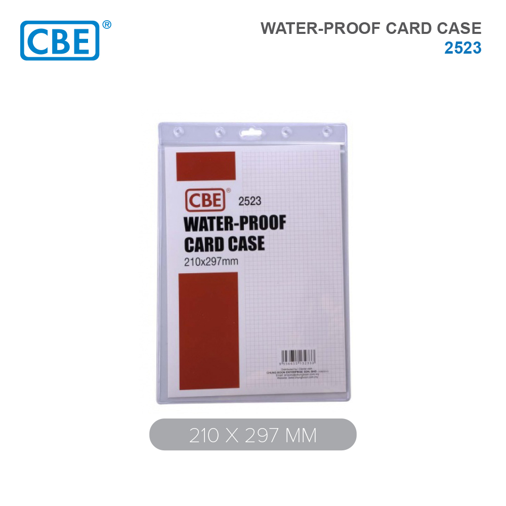 CBE 2523 Water-proof Card Case 210 x 297 mm | Shopee Malaysia