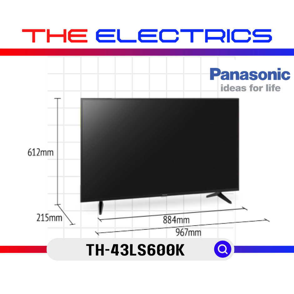 PANASONIC 43" FULL HD SMART LED TV TH-43LS600K | Shopee Malaysia