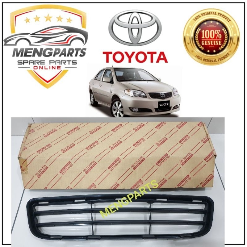 ORIGINAL TOYOTA VIOS NCP42 2003Y-2006Y FRONT BUMPER LOWER GRILLE ,DEPAN ...