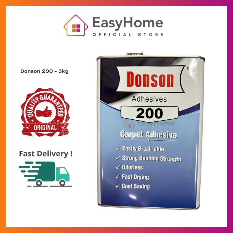 Donson 200 3kg Carpet Glue Adhesive Gam Karpet | Shopee Malaysia