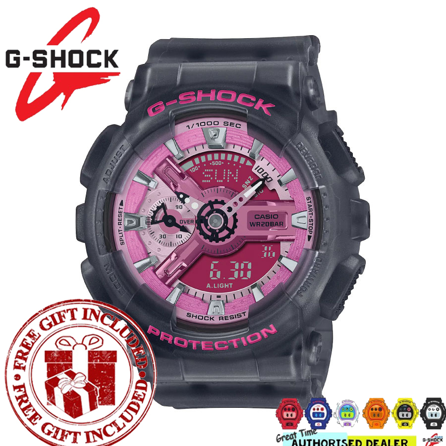 Ready Stock Official Marco Warranty Casio G Shock Gma S110np 8a