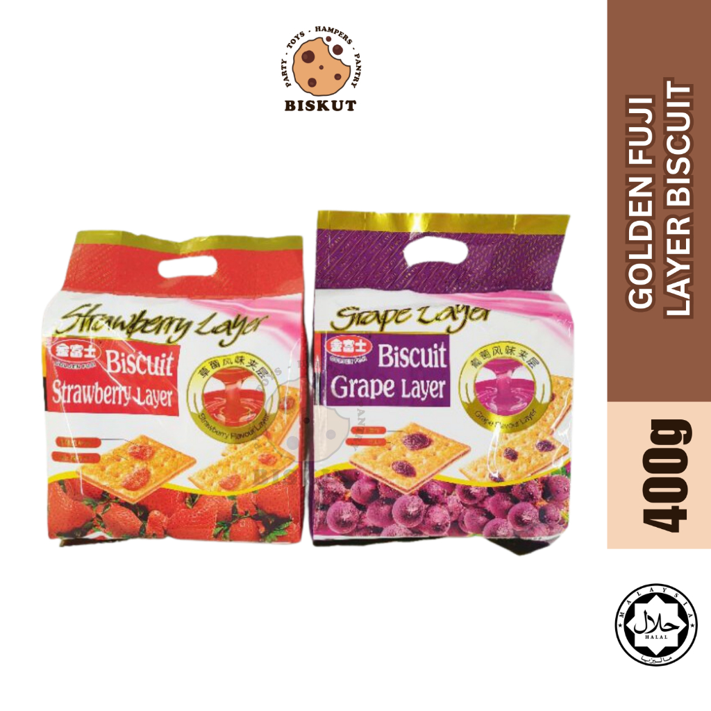 Golden Fuji Layer Biscuits 400g | Shopee Malaysia