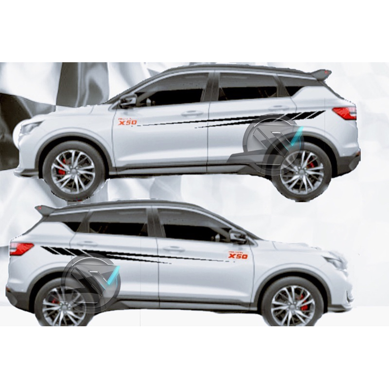 (Ready Stock)S1119# Proton X50 Car Body Sticker | Shopee Malaysia