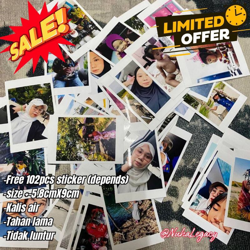 CUCI GAMBAR SAIZ 2R PRINT GAMBAR SIZE 2R PHOTO PRINTING PREMIUM PRINT ...