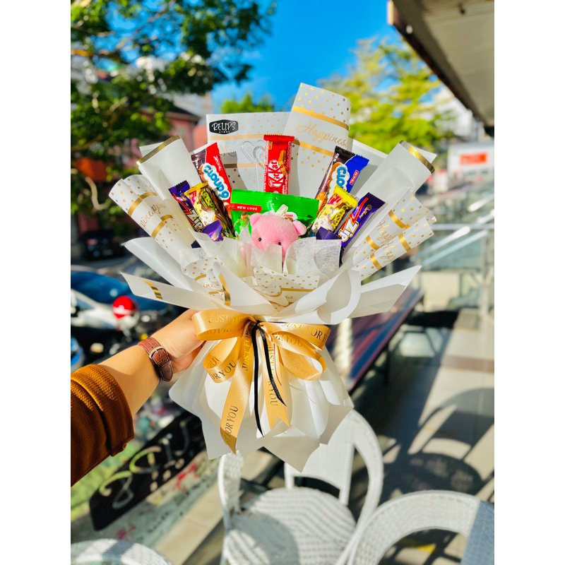 BOUQUET COKLAT BAJET 🌹 | Shopee Malaysia