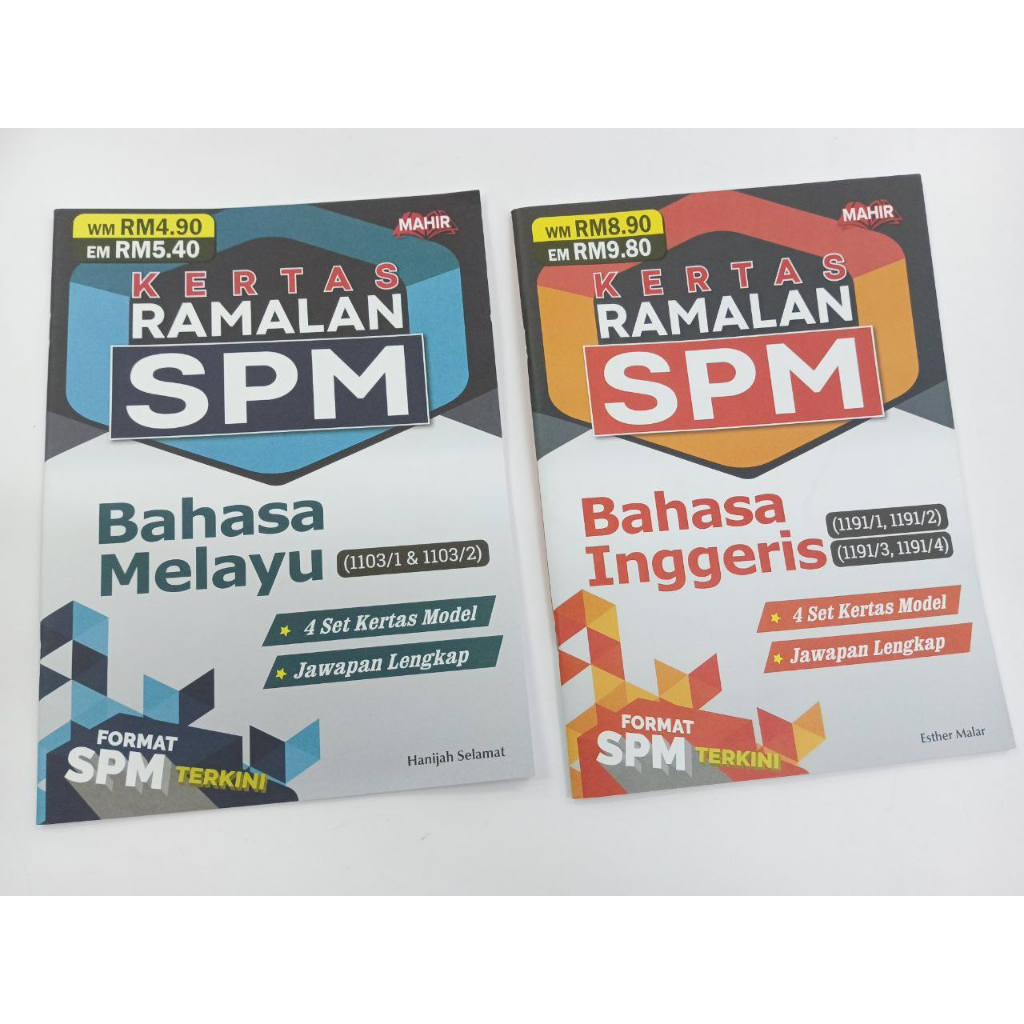 KERTAS RAMALAN SPM 2023 (Format SPM Terkini) | Shopee Malaysia
