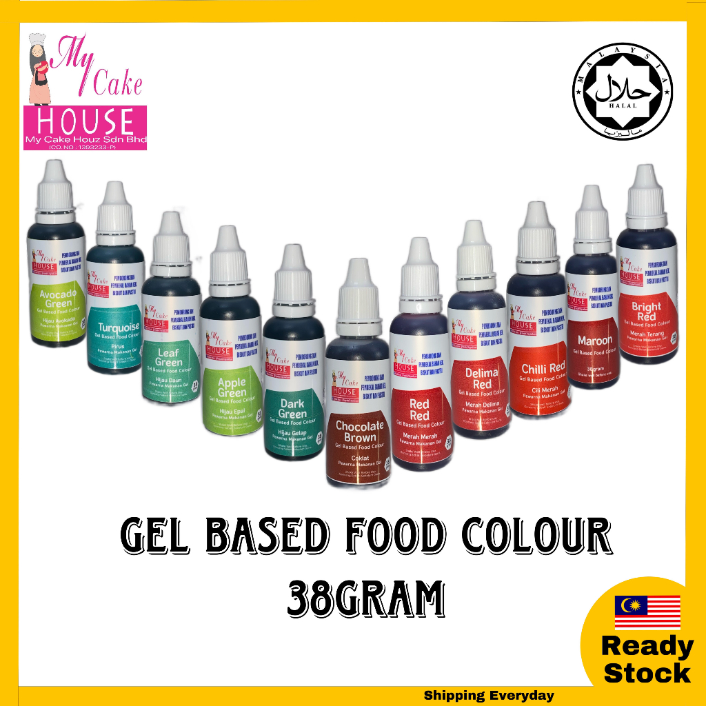 HALAL Gel Based Food Colour 38g | Shopee Malaysia