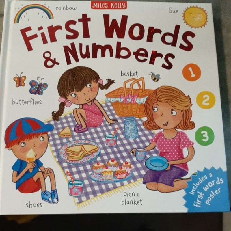 My First's: Words and Numbers & Dictionary | Shopee Malaysia