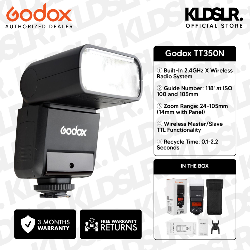 Godox TT350 / TT350C / TT350F/ TT350N/ TT350S Mini Thinklite TTL Flash for Canon / Nikon / Sony ...