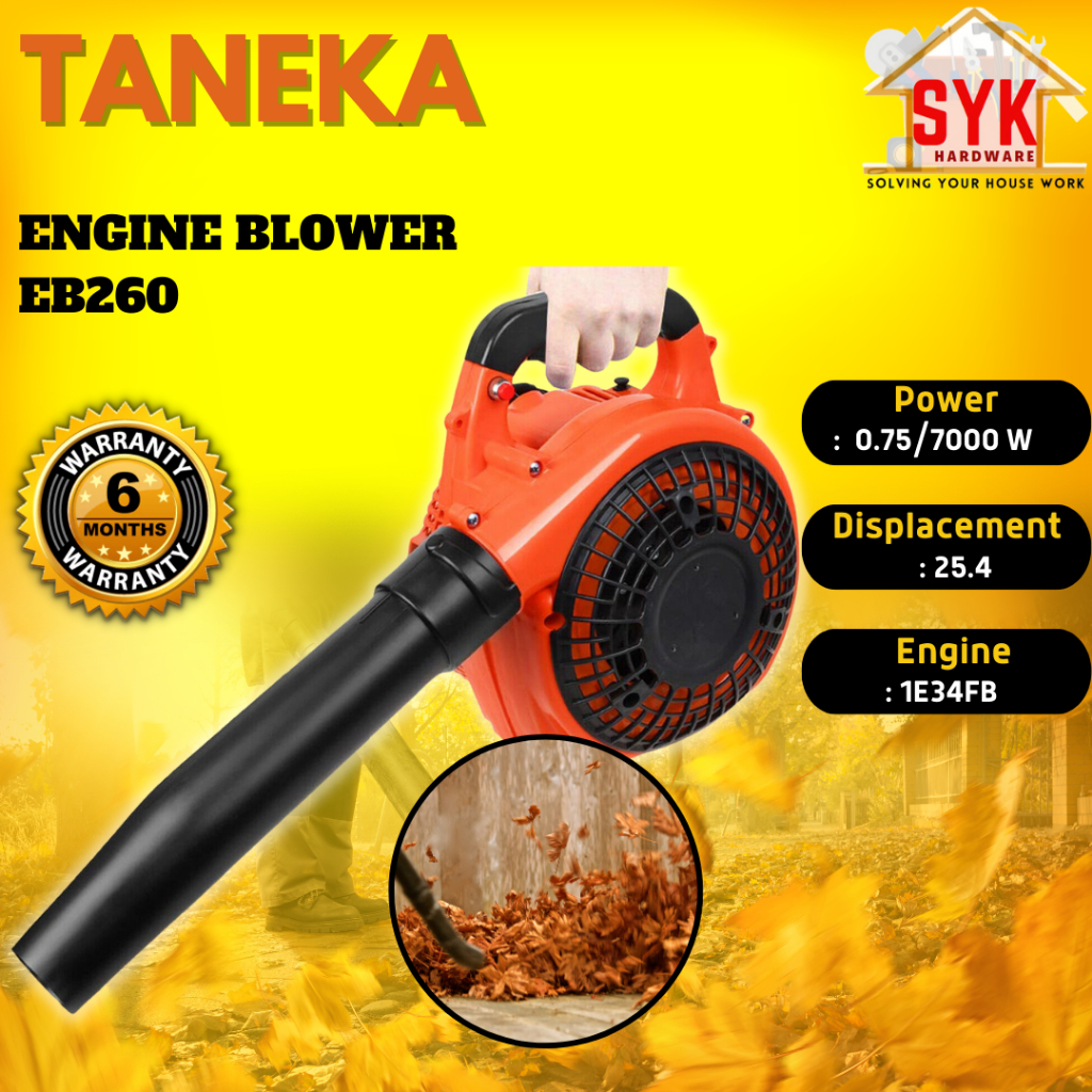 SYK Taneka EB260 Hand Blower Machine Hand Wind Engin Blower Dust Mesin ...
