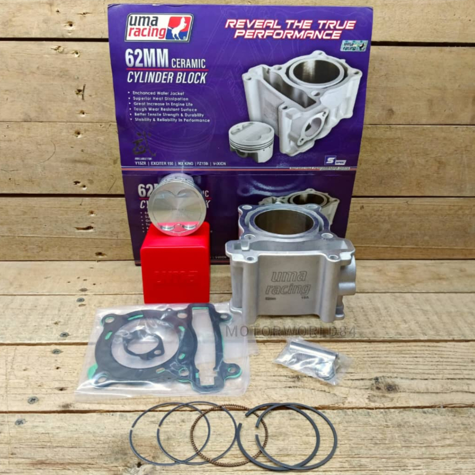 UMA RACING BLOCK Y15ZR YSUKU 62MM (OPEN WATER JACKET) UMA RACING ...