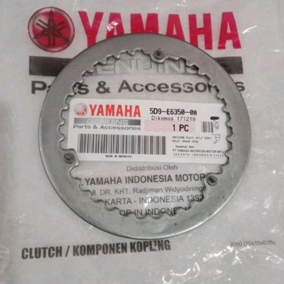 SRL115 LAGENDA 115 PRESSURE PLATE ASSY PELAT TEKAN 100% ORIGINAL YAMAHA ...