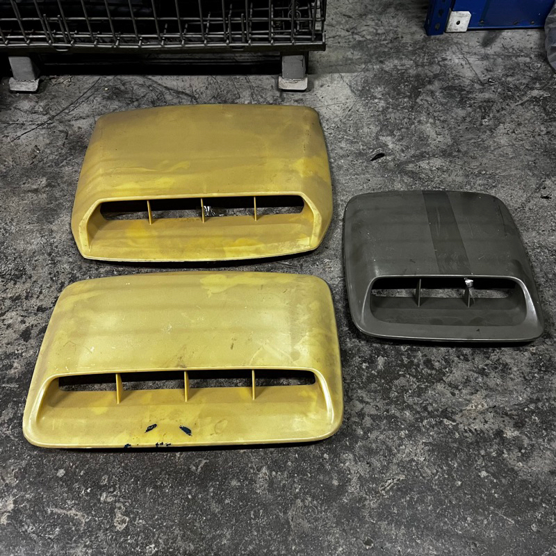 Car Universal Bonnet Air Flow / Airflow / Air Scoop High Quality ABS ...