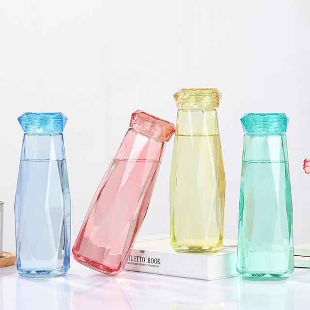 Bottle Door gift Botol Air Diamond Glass Bottle colourful Gift Drinking ...