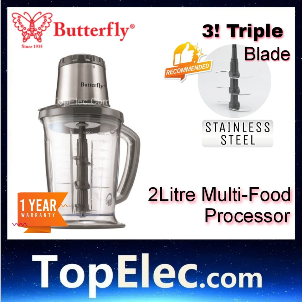 Butterfly Food Processor BC-3003 CHOPPER BLEND BC-3002G BLADE CHOP MEAT ...