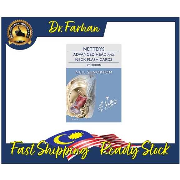 Netter's Advanced Head and Neck Flash Cards 3E | Shopee Malaysia